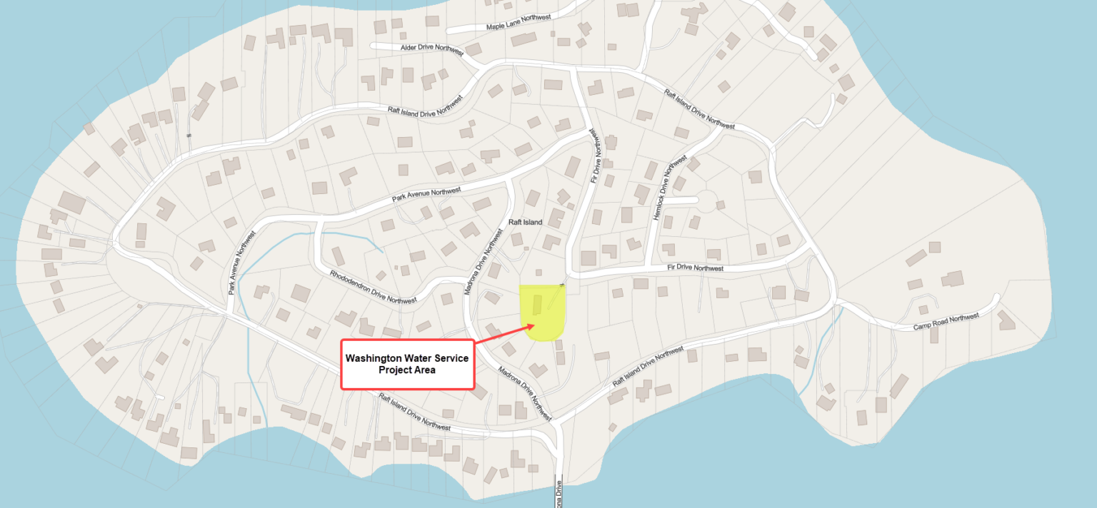 Raft Island Storage Tank Coating - Washington Water